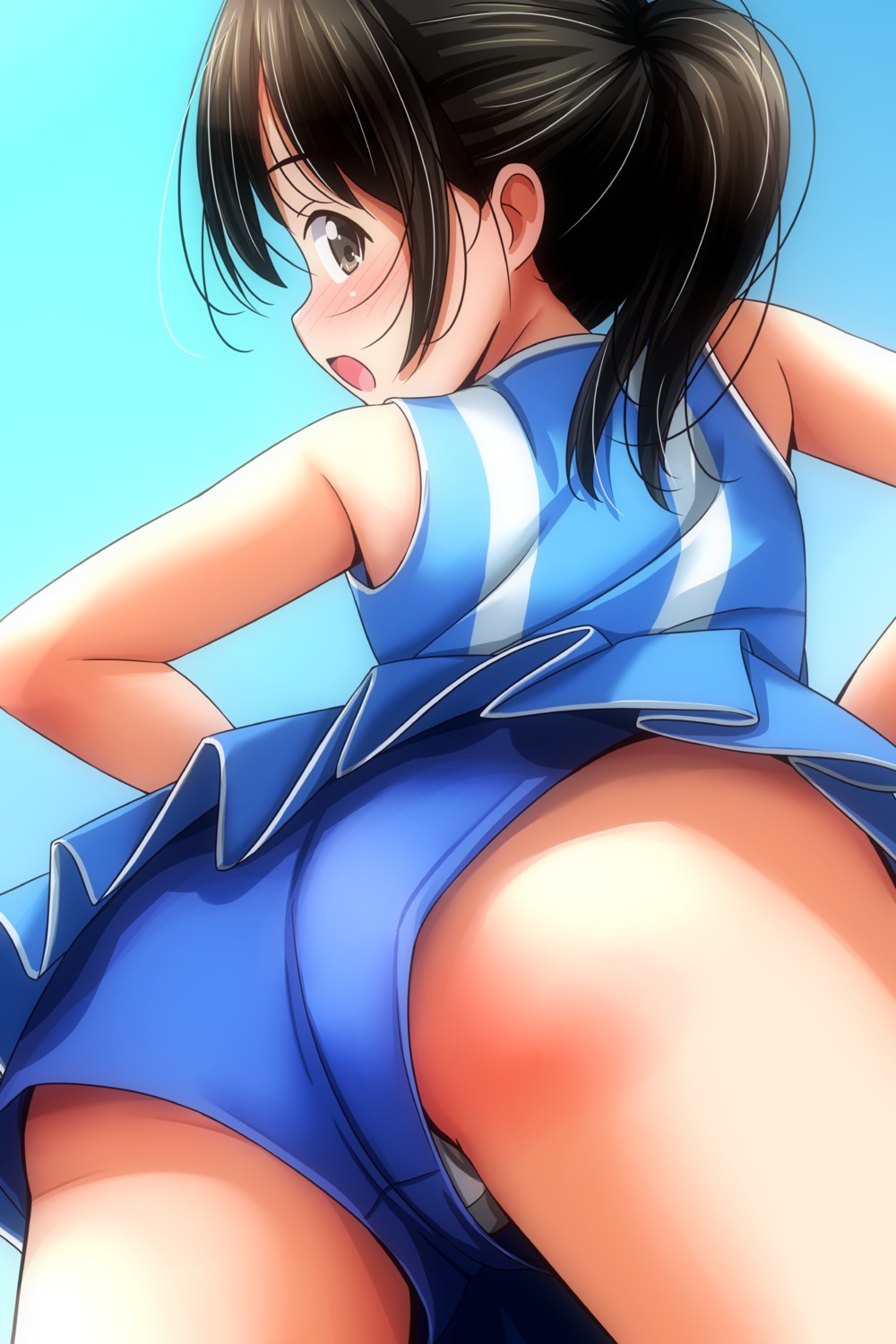 matsunaga kouyou ass cheerleader loli pantsu skirt lift | #1216480 | yande.re